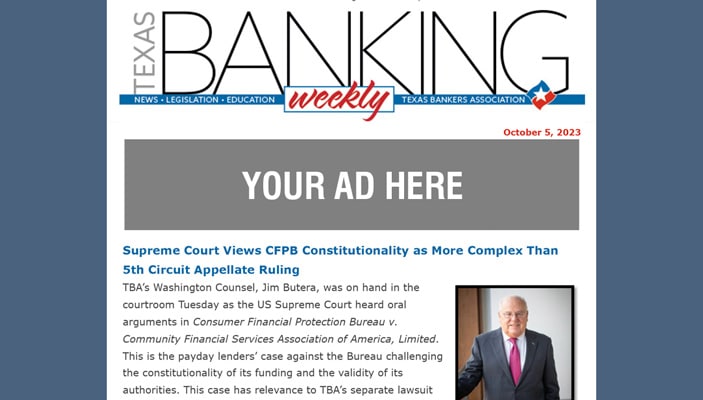 Vendor Opportunities - Texas Bankers Association